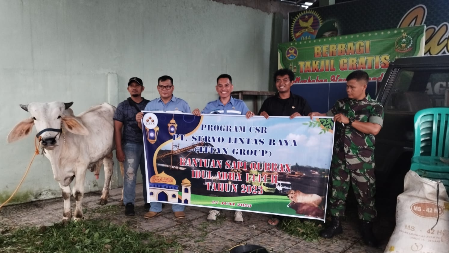 Program CSR PT Servo Lintas Raya (Titan Infra Energy Group) Sumbang 5 ...